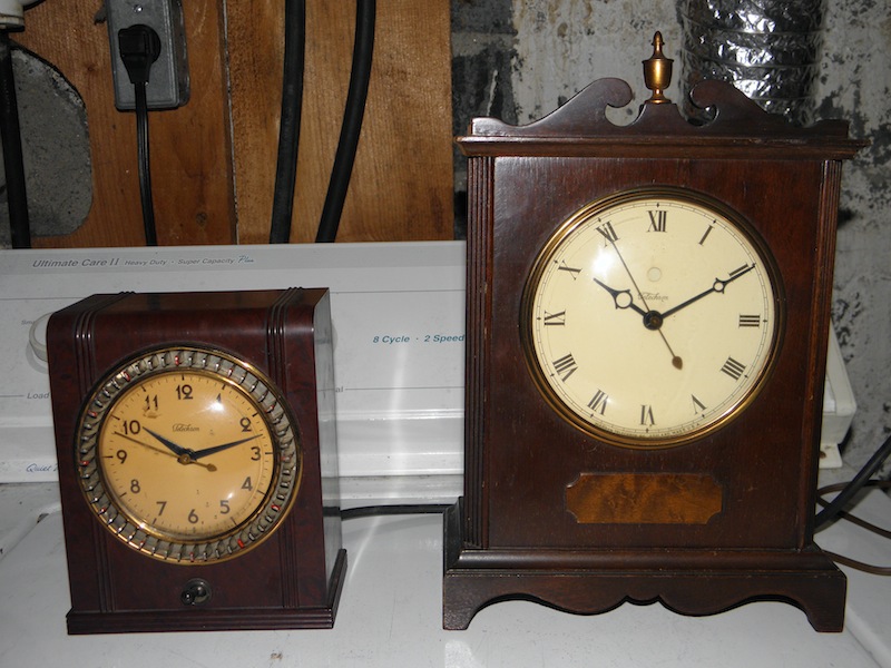 Using telechron clock to use tube receiver as "alarm clock ...